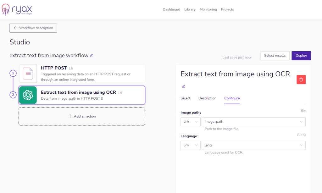 Opensource OCR for your app - [AI series] - Ryax Technologies