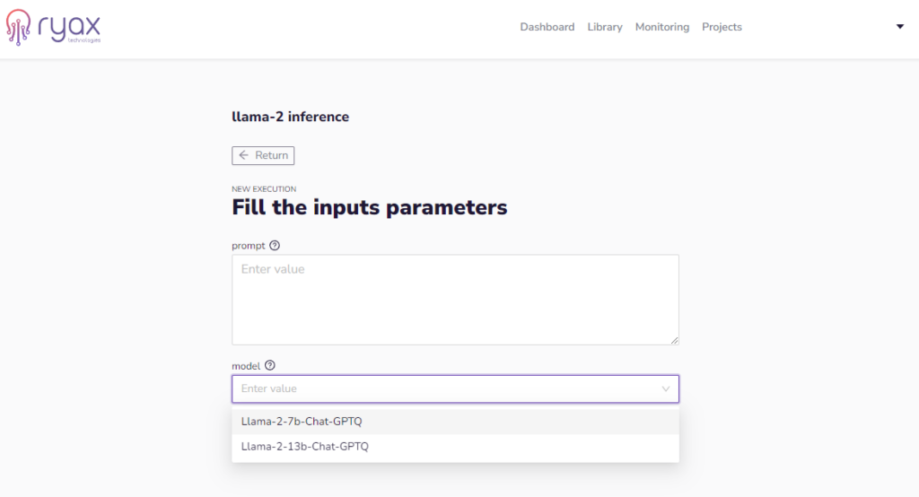 Llama2 available for inference - Ryax Technologies